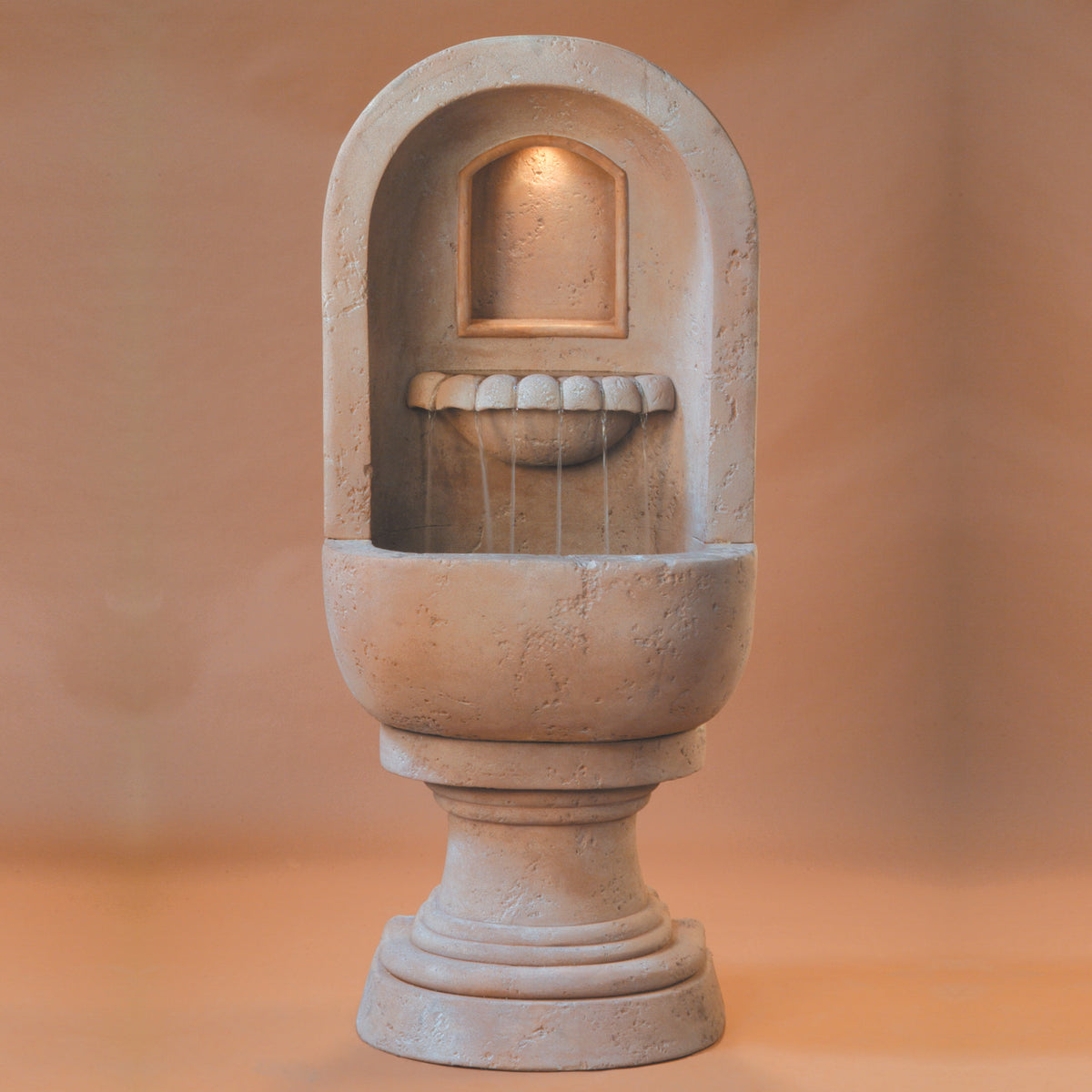 FLASH SALE! Fiore Stone Basque Garden Fountain 2083-FW — Fountains USA